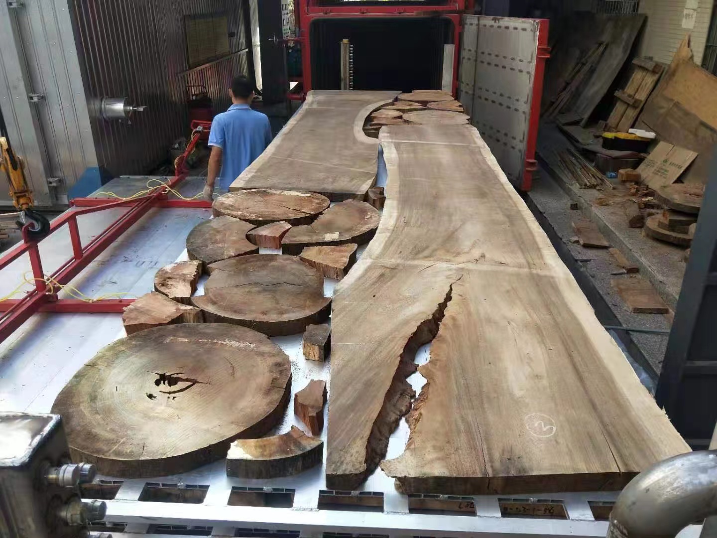 Vacuum press wood dryer - Thermowood kiln, wood vacuum kiln, hf ...